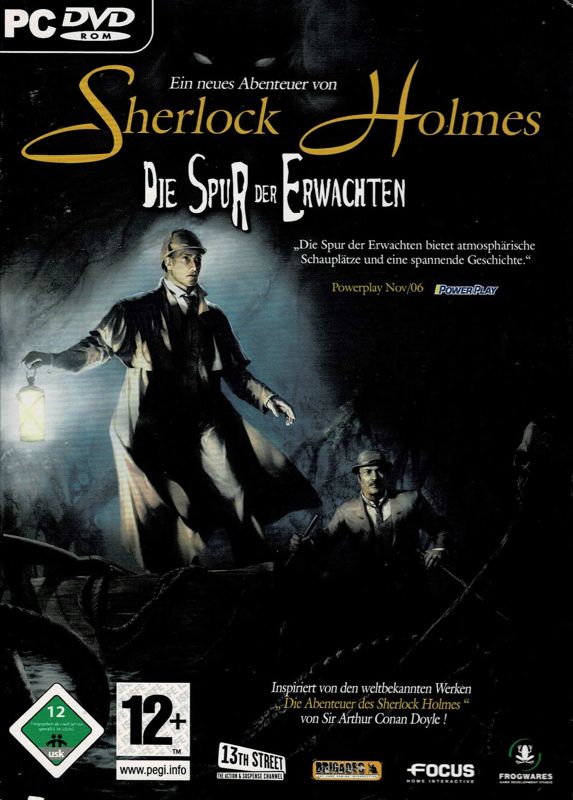 Sherlock Holmes: The Awakened cover or packaging material - MobyGames