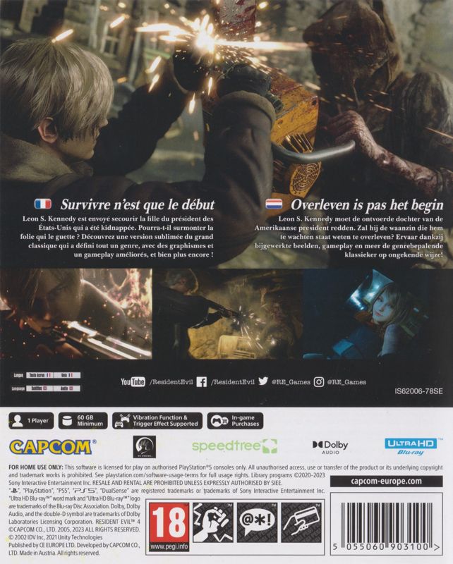 Resident Evil 4 cover or packaging material - MobyGames