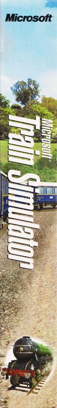 Microsoft Train Simulator cover or packaging material - MobyGames