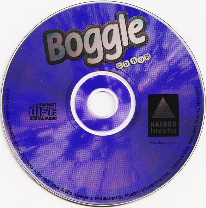 Boggle cover or packaging material - MobyGames