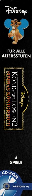 Disney's The Lion King II: Simba's Pride cover or packaging material ...