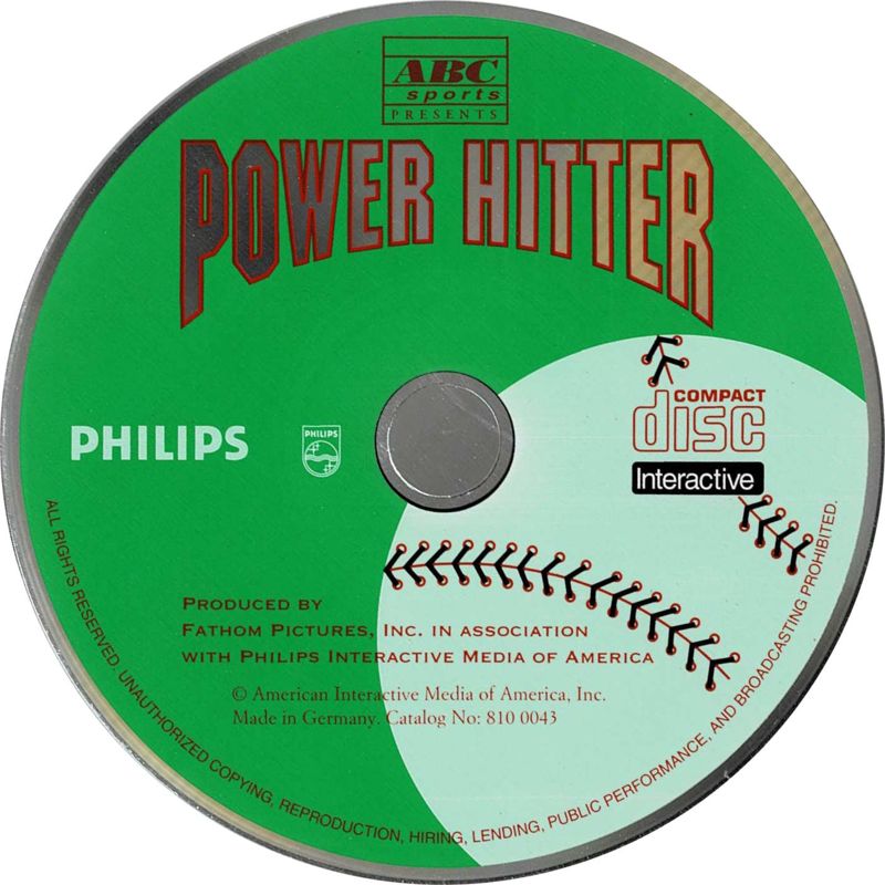ABC Sports Presents: Power Hitter cover or packaging material - MobyGames
