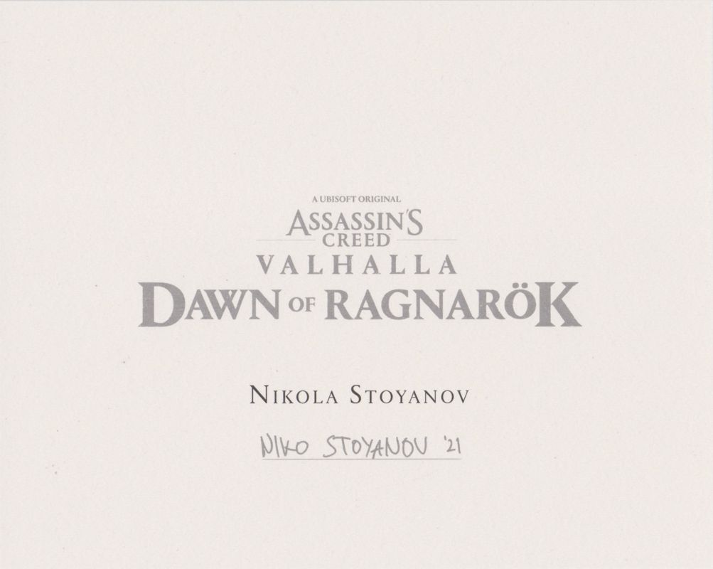 Assassins Creed Valhalla Dawn Of Ragnarök Cover Or Packaging