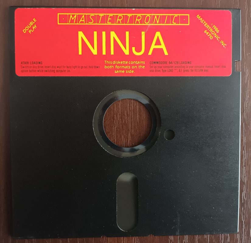 Ninja cover or packaging material - MobyGames