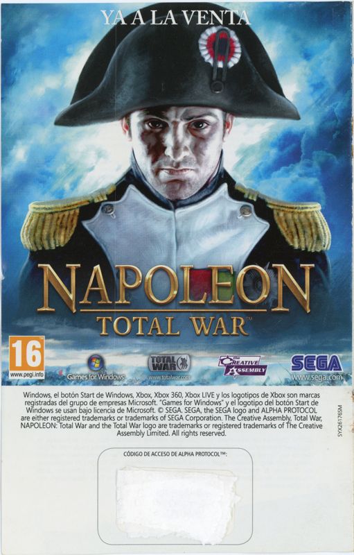 Alpha Protocol cover or packaging material - MobyGames