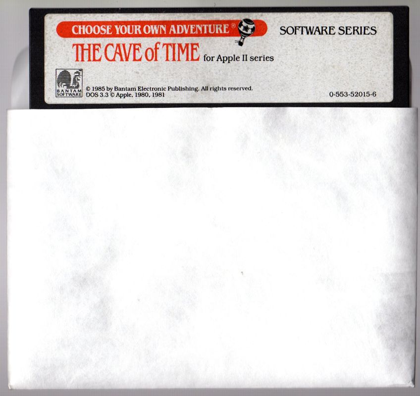 The Cave of Time cover or packaging material - MobyGames