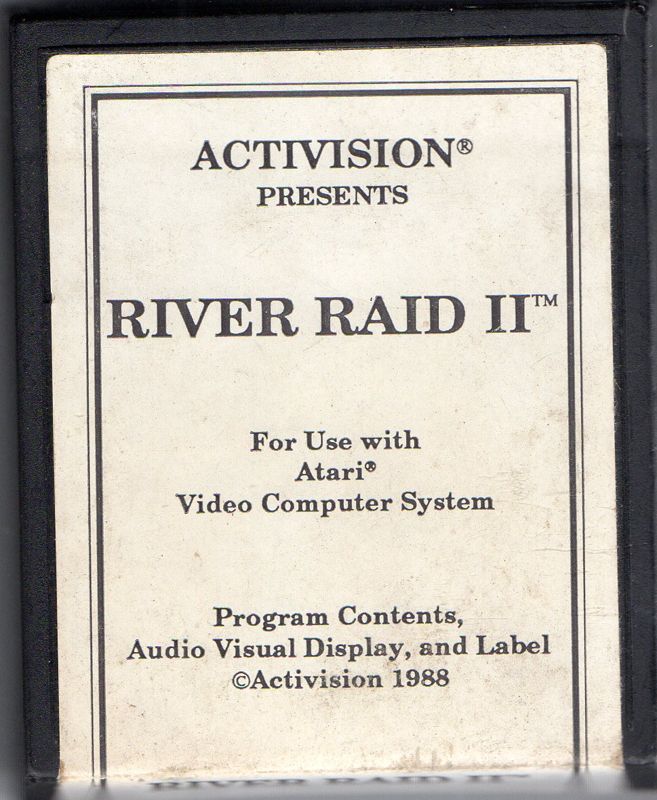 River Raid II cover or packaging material - MobyGames