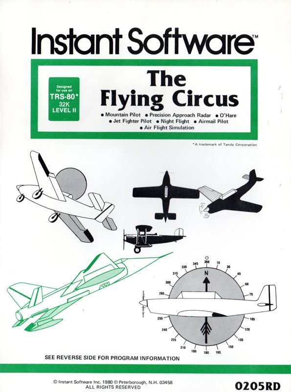 The Flying Circus (1980) - MobyGames