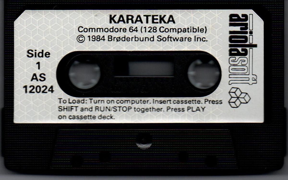 Karateka cover or packaging material - MobyGames