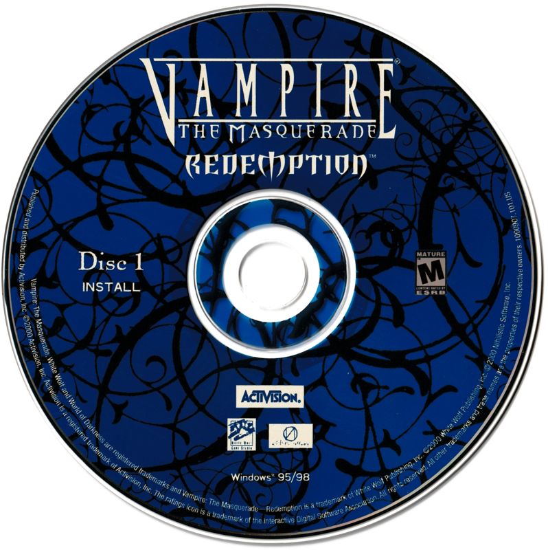 Vampire: The Masquerade - Redemption cover or packaging material ...