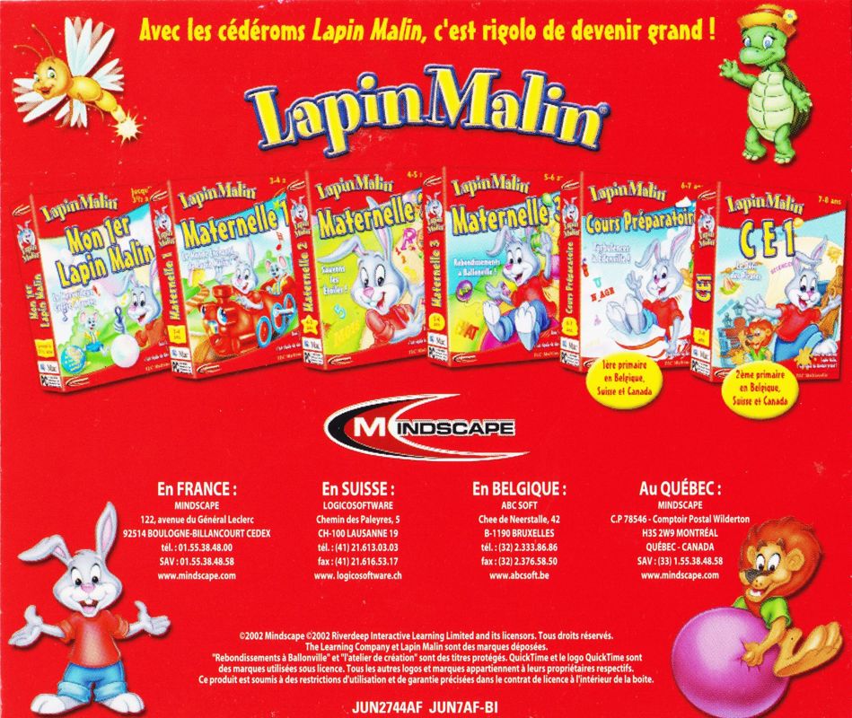 Reader Rabbit: Kindergarten - Bounce Down in Balloon Town! cover or ...