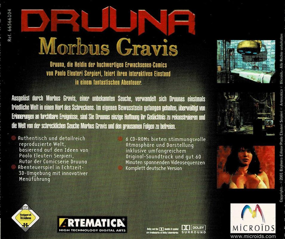 Paolo Eleuteri Serpieri's Druuna: Morbus Gravis cover or packaging ...