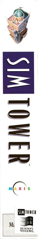 SimTower: The Vertical Empire cover or packaging material - MobyGames