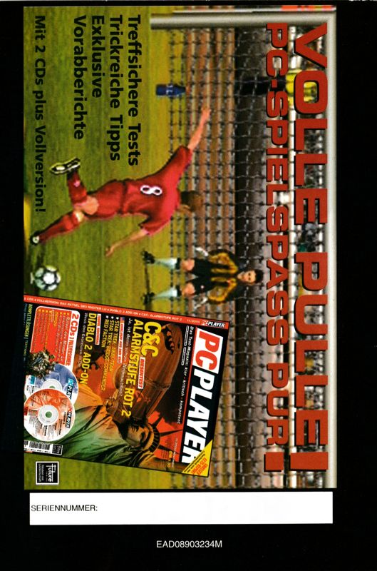 FIFA 2001: Major League Soccer cover or packaging material - MobyGames