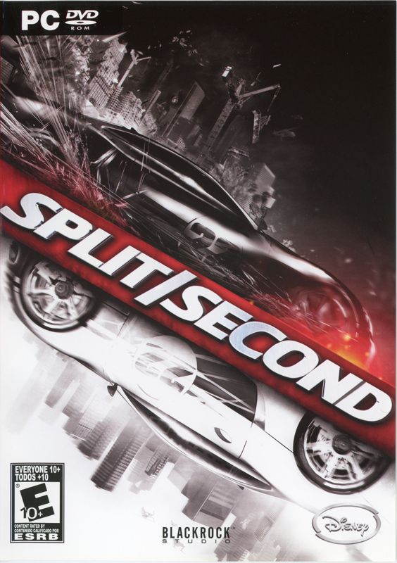 Split/Second cover or packaging material - MobyGames