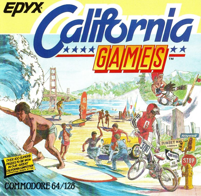 California Games cover or packaging material - MobyGames