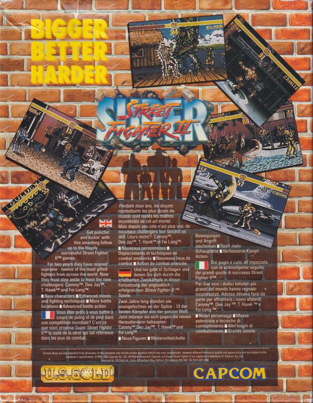 Super Street Fighter II cover or packaging material - MobyGames