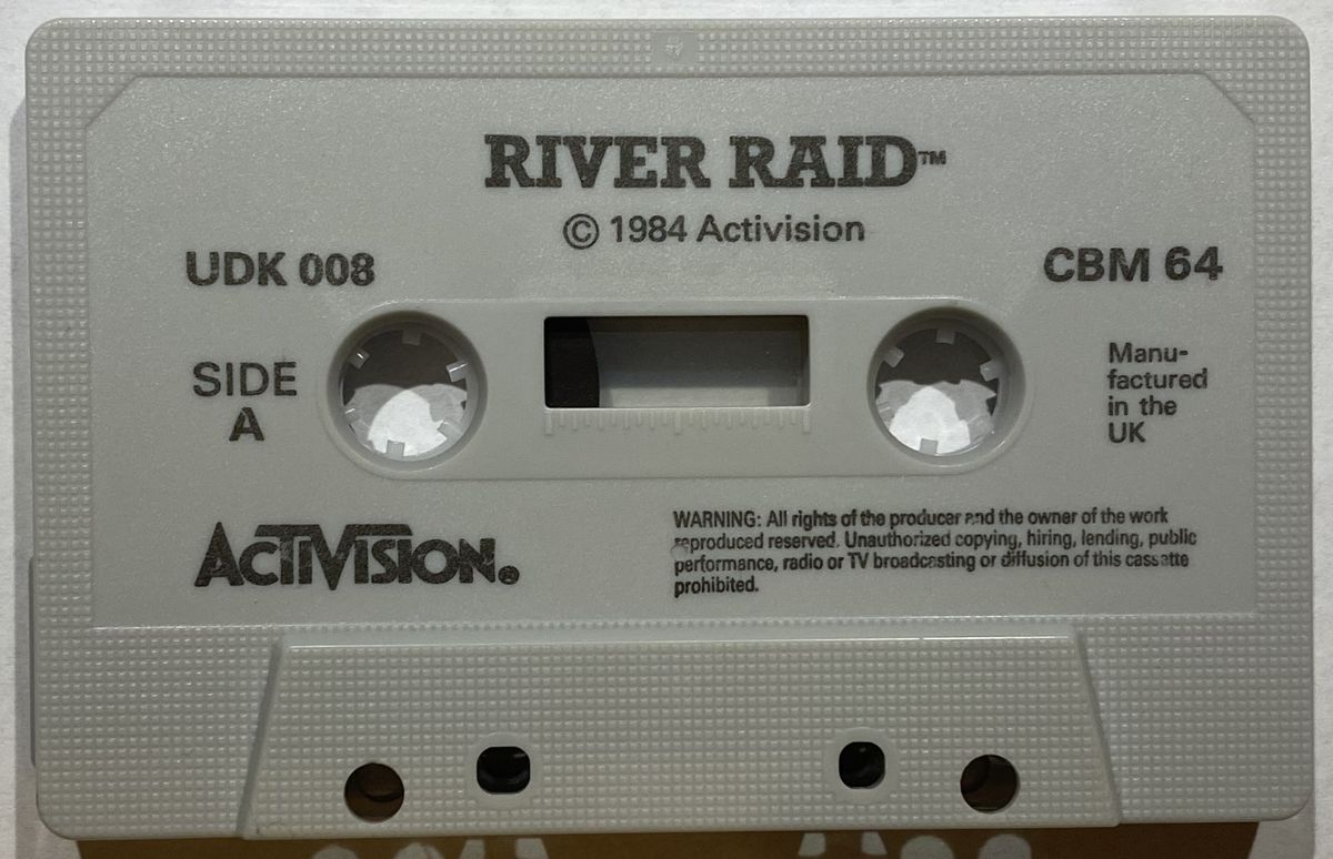 River Raid cover or packaging material - MobyGames