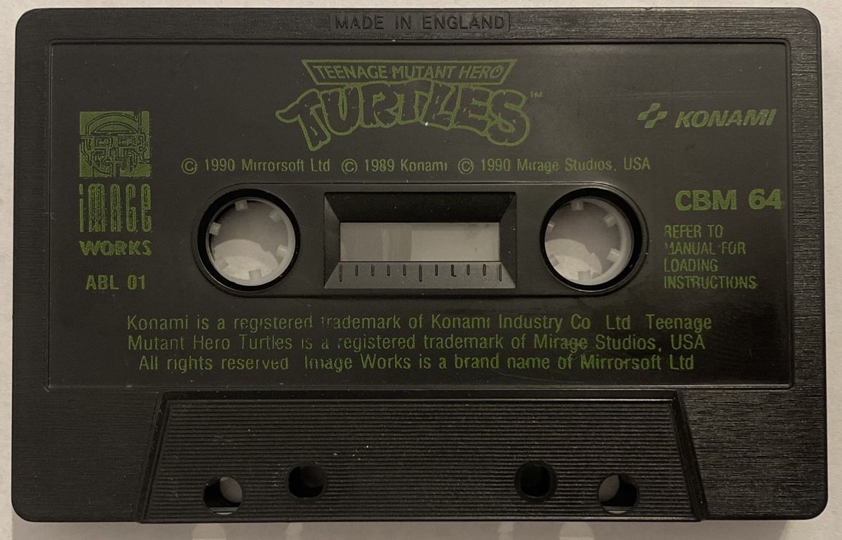 Teenage Mutant Ninja Turtles cover or packaging material - MobyGames