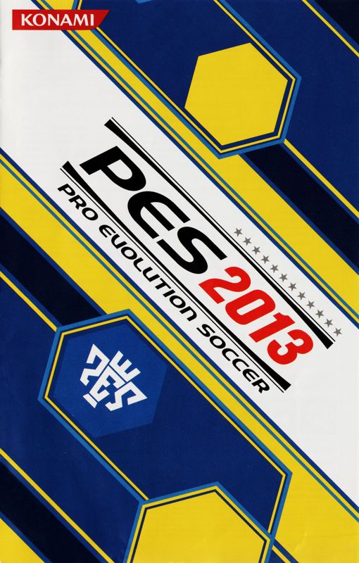 PES 2013: Pro Evolution Soccer cover or packaging material - MobyGames