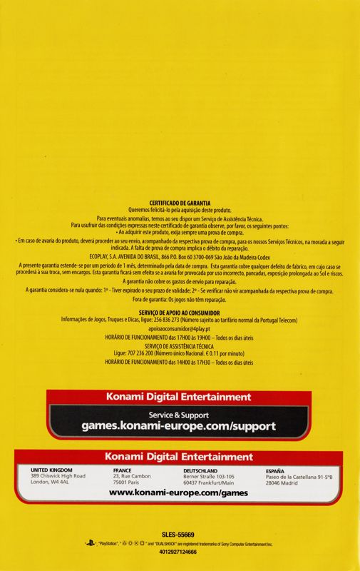 PES 2013: Pro Evolution Soccer cover or packaging material - MobyGames