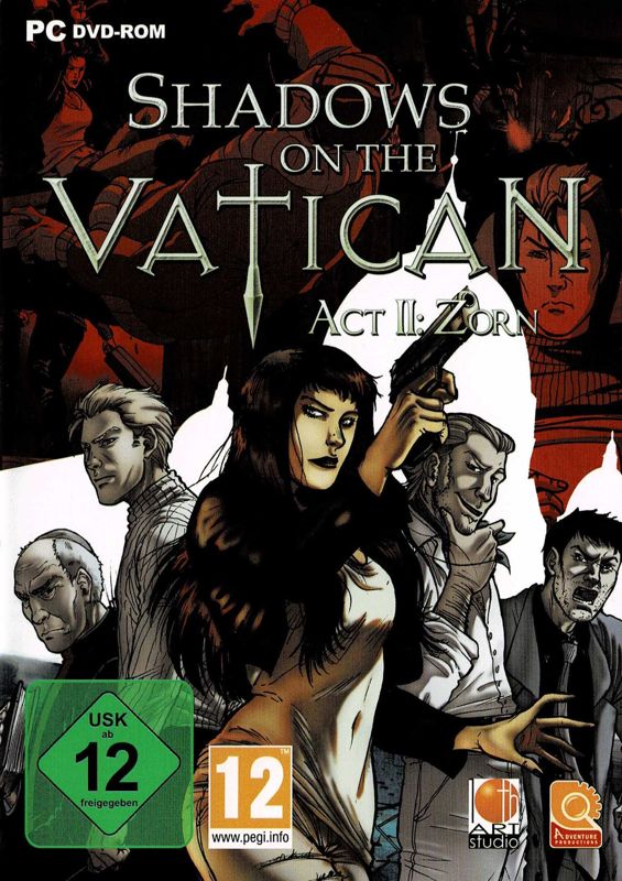 Shadows on the Vatican - Act II: Wrath box covers - MobyGames
