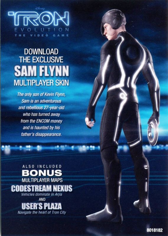 TRON: Evolution cover or packaging material - MobyGames
