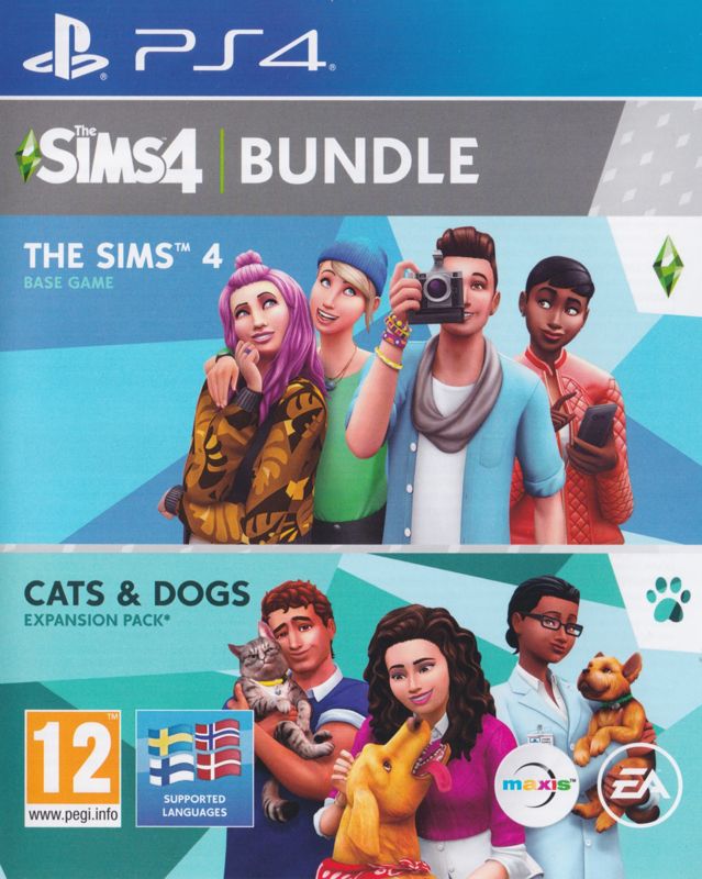 The Sims 4 Bundle: Base Game + Cats & Dogs (2018) - MobyGames
