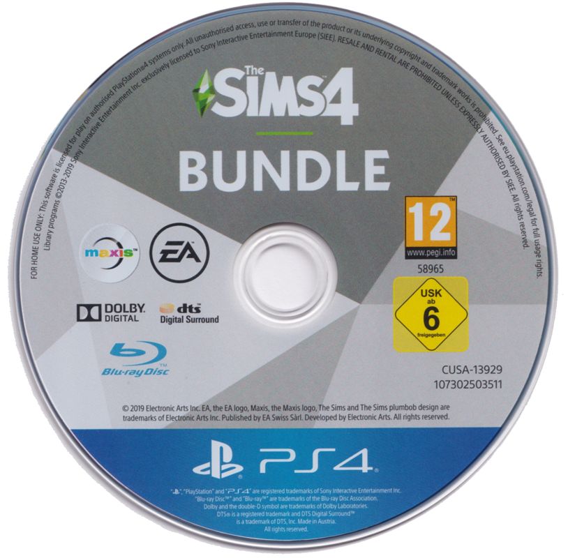 The Sims 4 Bundle: Base Game + Cats & Dogs cover or packaging material ...