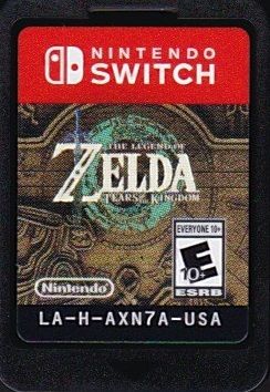 The Legend of Zelda: Tears of the Kingdom cover or packaging material ...
