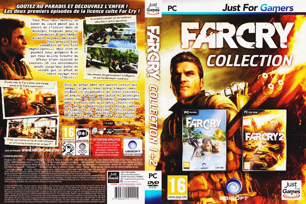 Far Cry: Complete cover or packaging material - MobyGames
