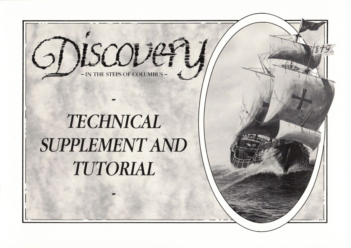 Discovery In The Steps Of Columbus Cover Or Packaging Material Mobygames