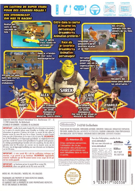 Dreamworks Super Star Kartz cover or packaging material - MobyGames