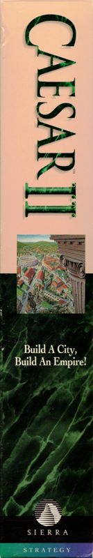 Caesar II cover or packaging material - MobyGames