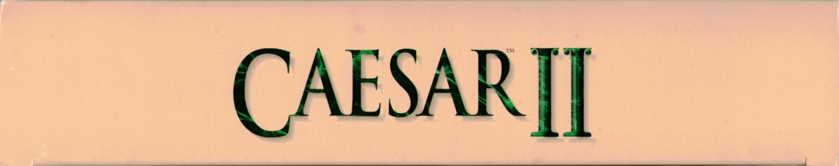 Caesar II cover or packaging material - MobyGames