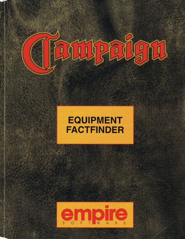 Campaign cover or packaging material - MobyGames