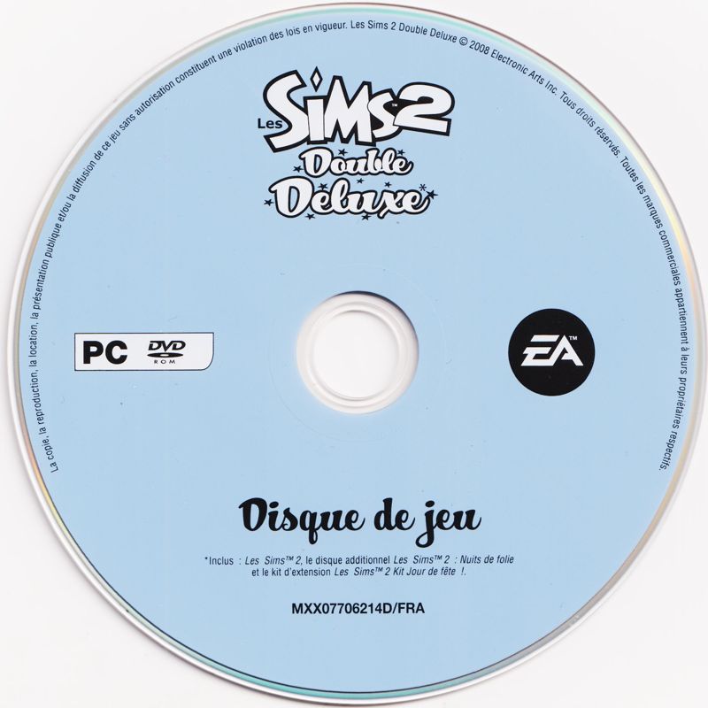 The Sims 2: Double Deluxe cover or packaging material - MobyGames