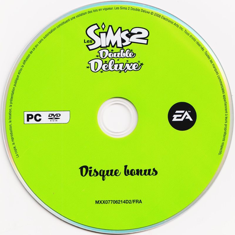 The Sims 2: Double Deluxe cover or packaging material - MobyGames