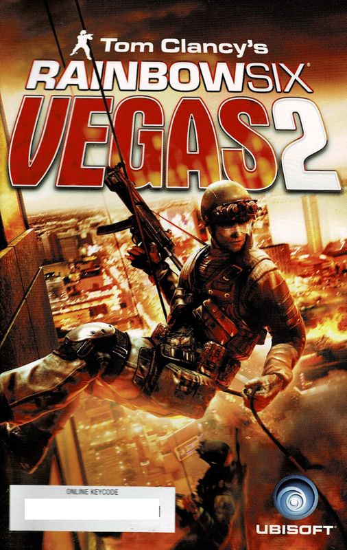 Tom Clancy's Rainbow Six: Vegas 2 cover or packaging material - MobyGames