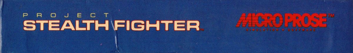 Project Stealth Fighter cover or packaging material - MobyGames