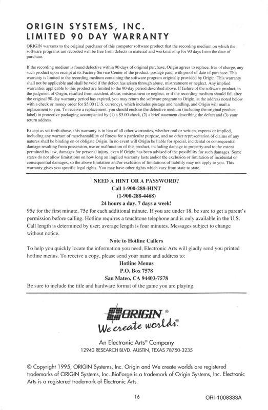 BioForge cover or packaging material - MobyGames