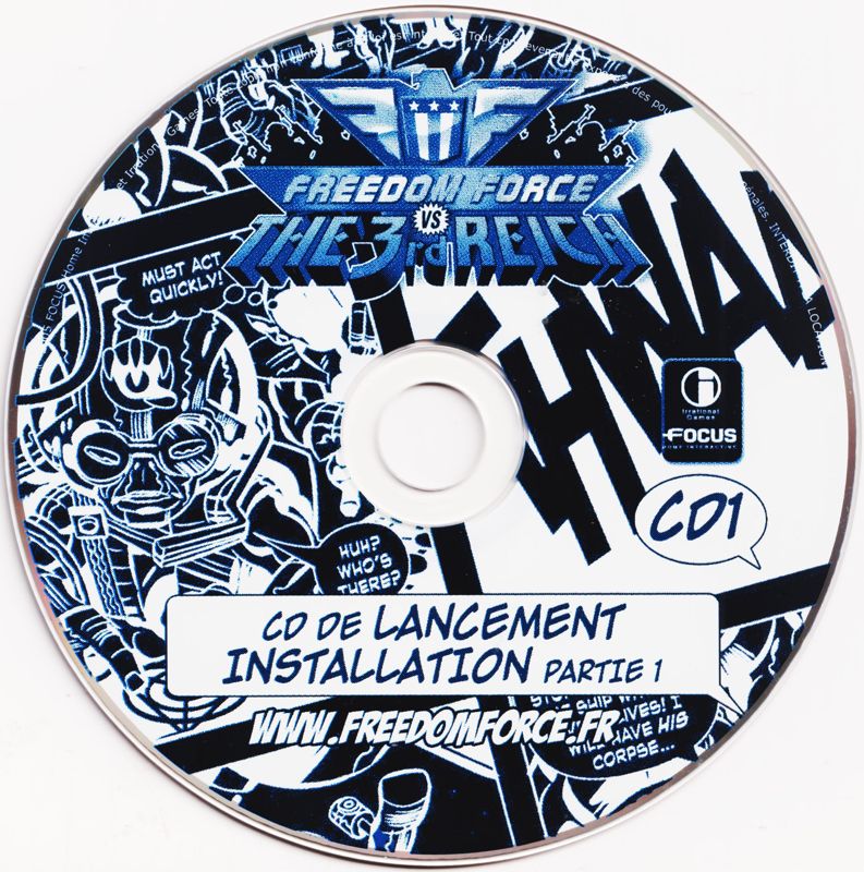 Freedom Force vs The 3rd Reich cover or packaging material - MobyGames