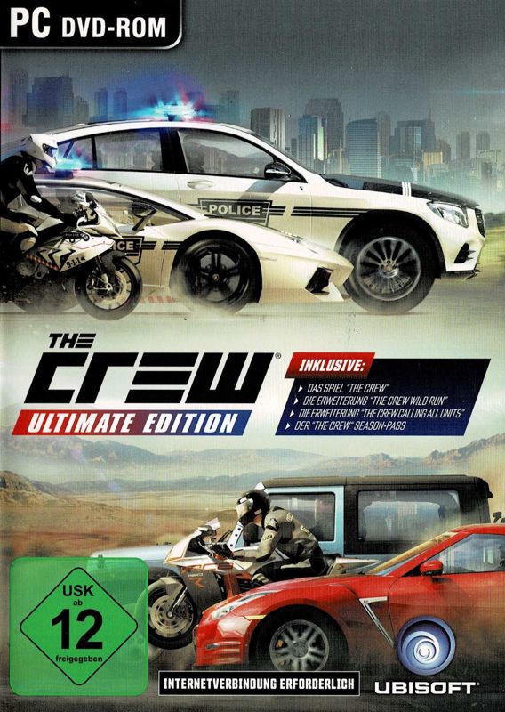 The Crew: Ultimate Edition cover or packaging material - MobyGames
