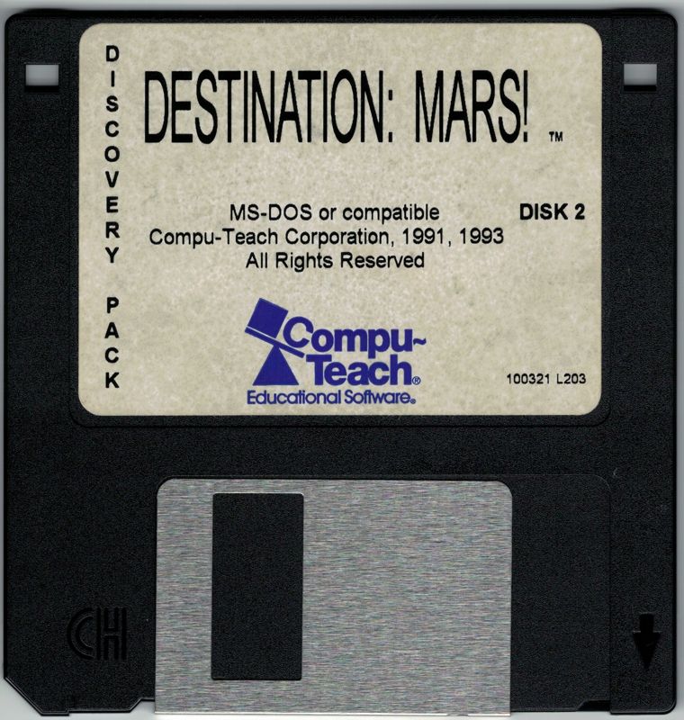 Destination: Mars! cover or packaging material - MobyGames