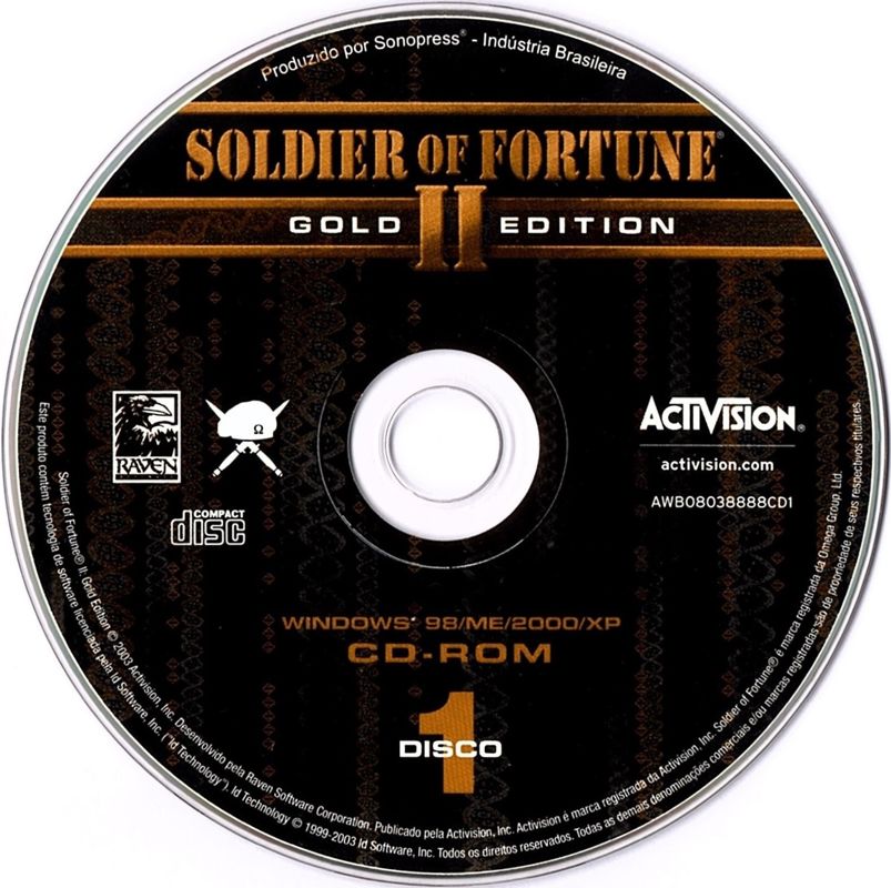 Soldier of Fortune II: Double Helix - Gold Edition cover or packaging ...