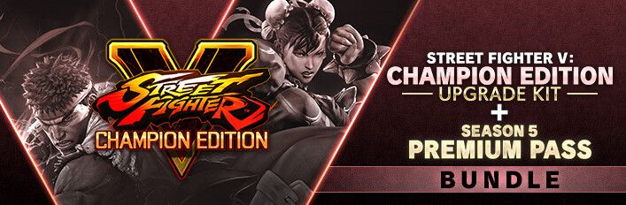Street Fighter V: Champion Edition Upgrade Kit + Season 5 Premium Pass ...