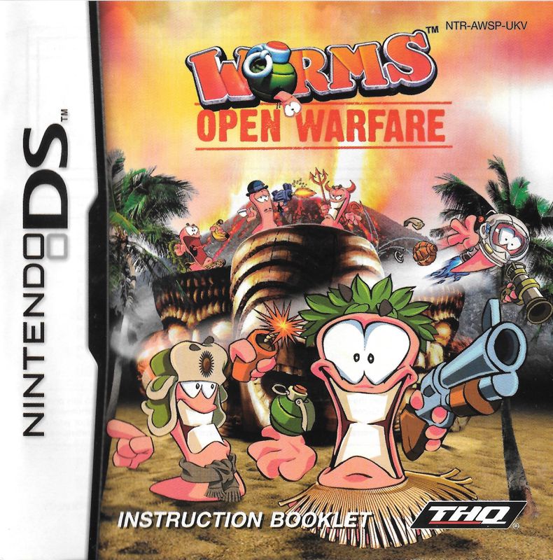 Worms: Open Warfare cover or packaging material - MobyGames