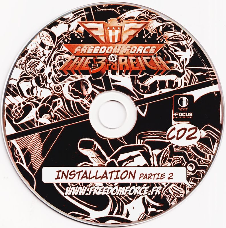 Freedom Force vs The 3rd Reich cover or packaging material - MobyGames