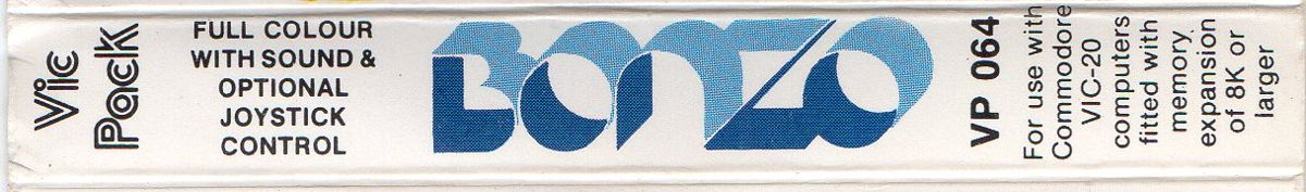 Bonzo cover or packaging material - MobyGames