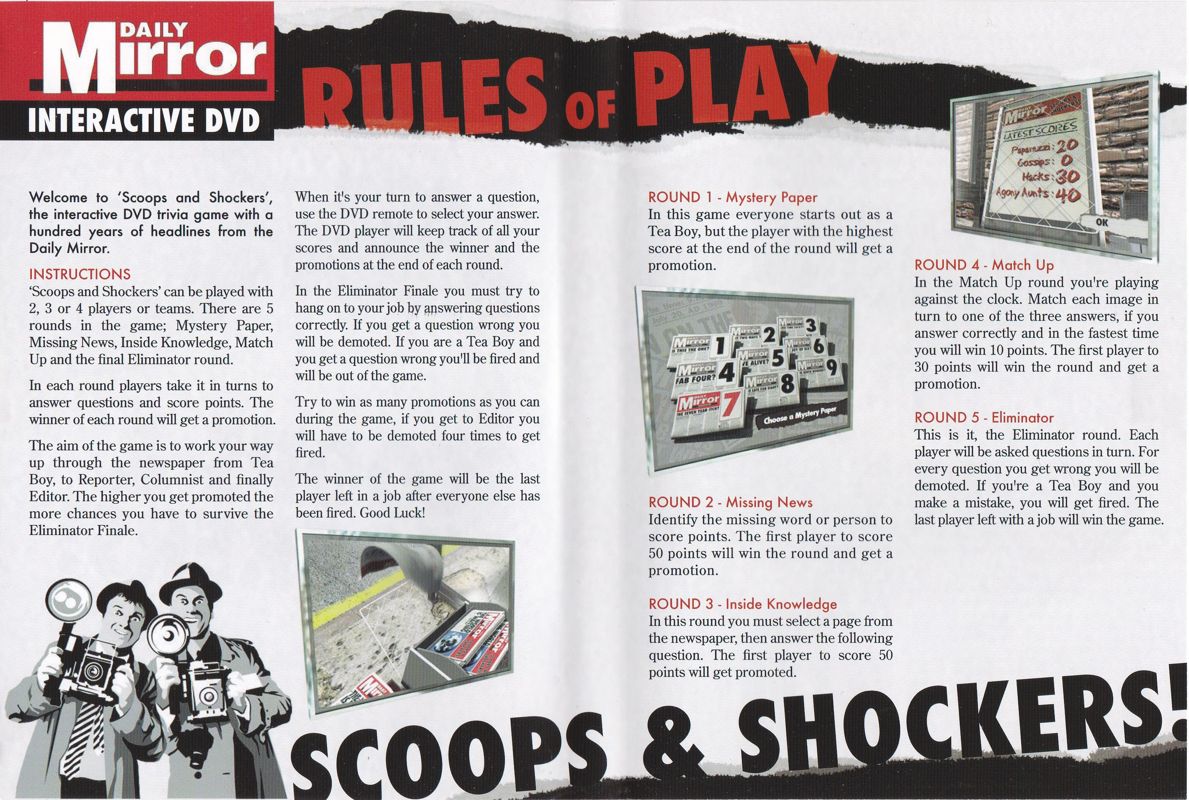 The Daily Mirror Interactive DVD: The Sensational Trivia Game cover or ...
